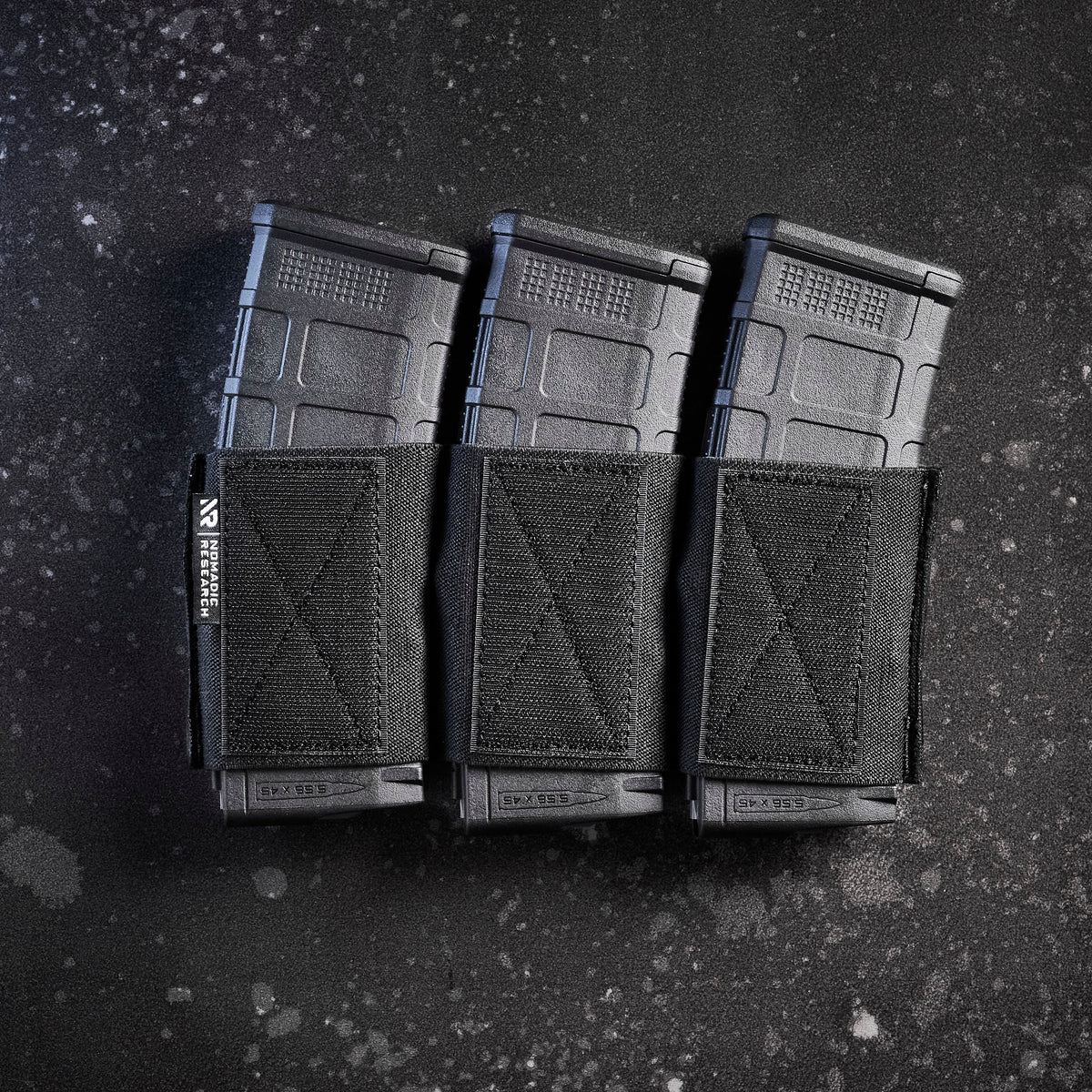 Nomadic Research® 5.56×45 heavy-duty elastic mag sleeves